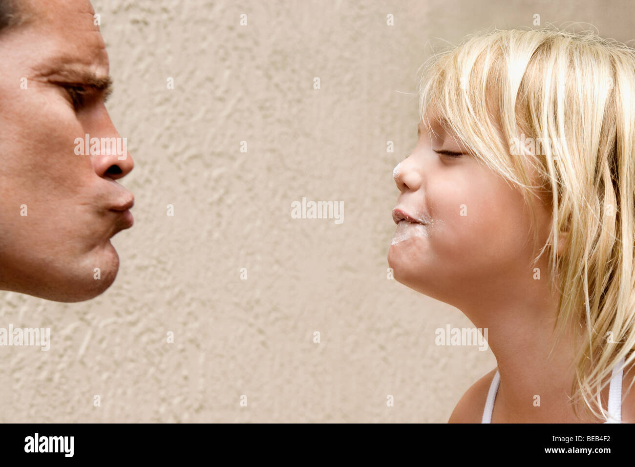 Man puckering lips hi-res stock photography and images - Alamy