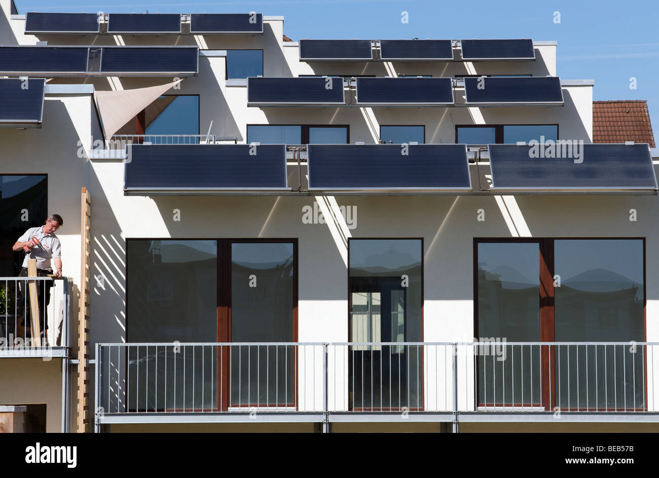 Homes in germany with solar panels hi-res stock photography and images ...