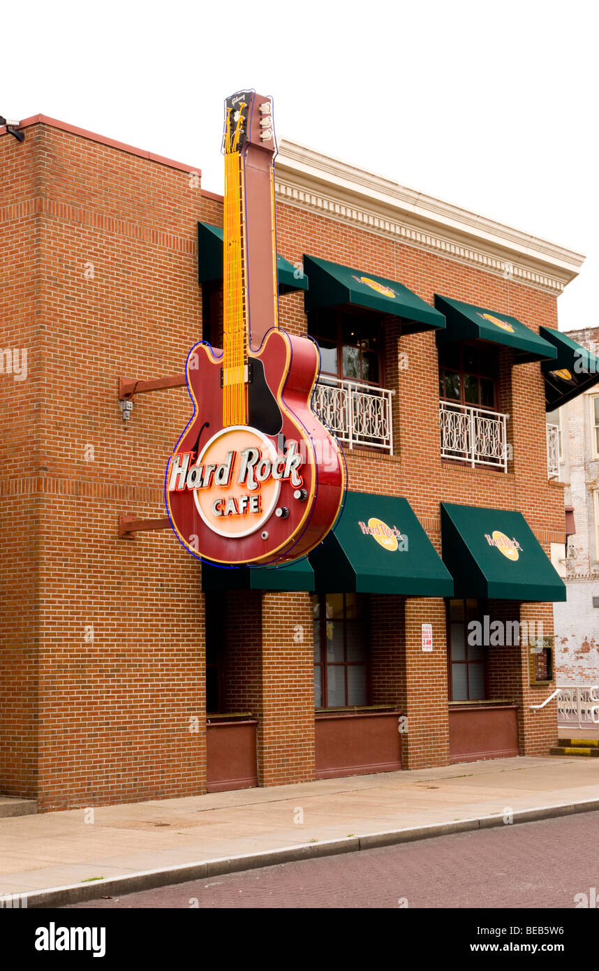 Memphis hard rock cafe hi-res stock photography and images - Alamy
