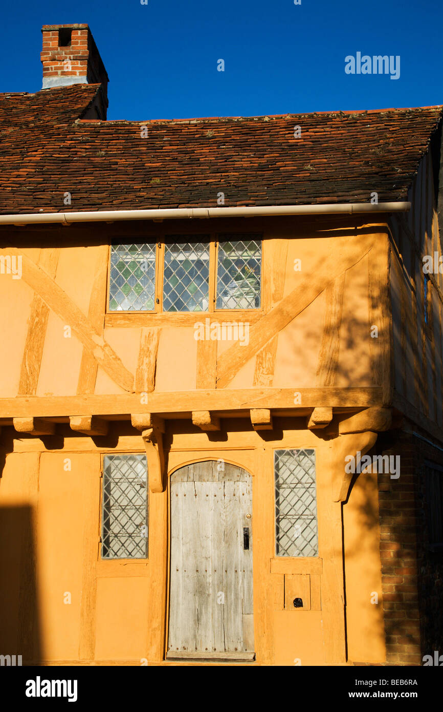 Little Hall Lavenham Suffolk England Stock Photo - Alamy