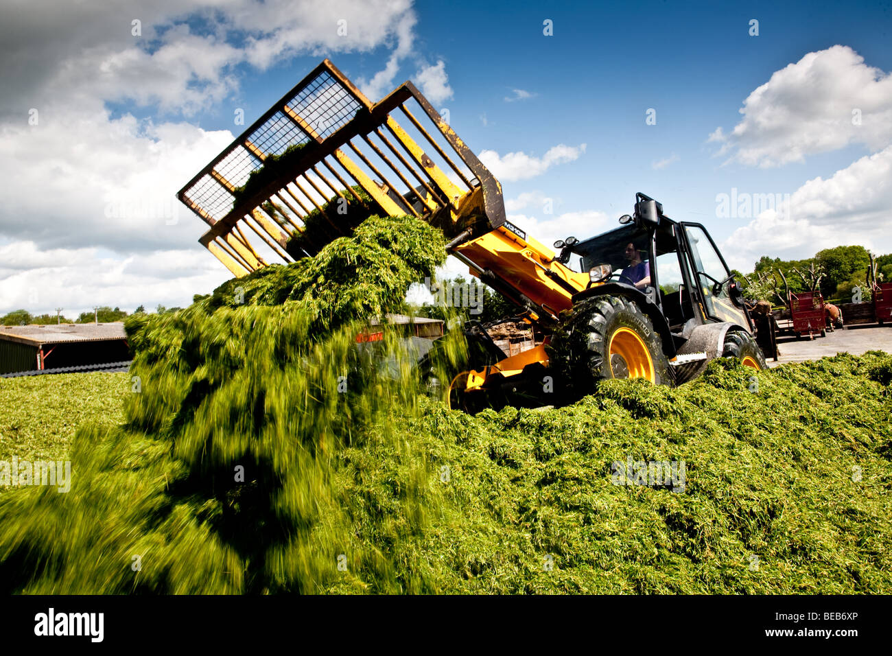 Farm telehandler hi-res stock photography and images - Alamy