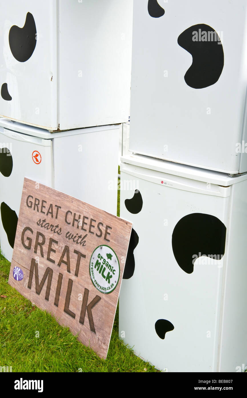 Milk promotion at The Great British Cheese Festival Cardiff South Wales ...