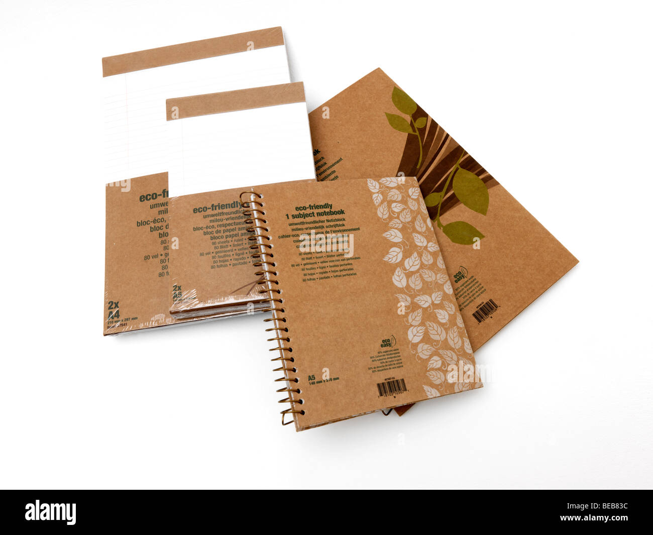 Notepad made from Sugar Waste Stock Photo - Alamy