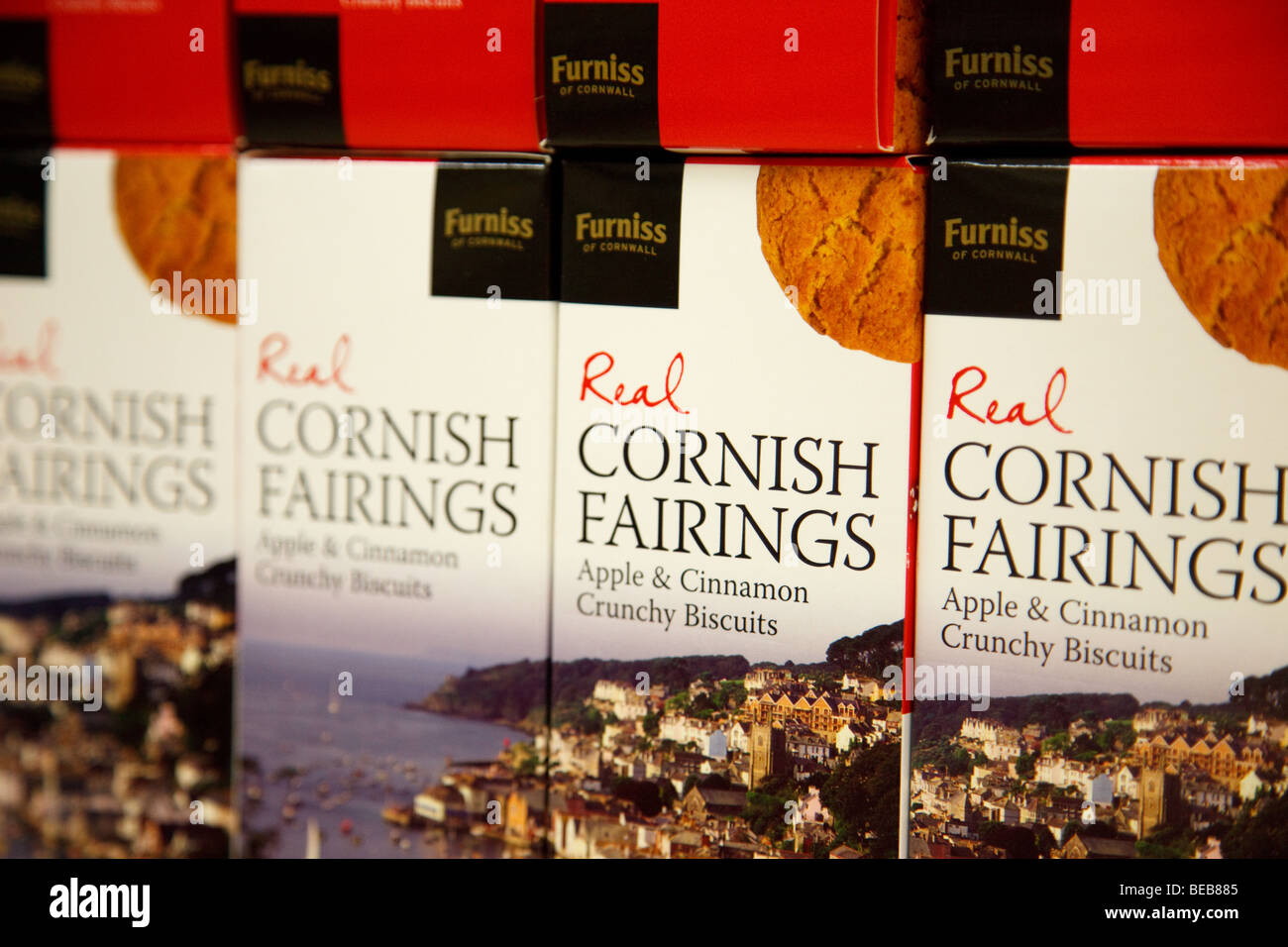 Cornish fairings biscuits hi-res stock photography and images - Alamy