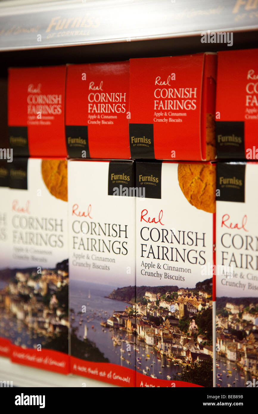 Cornish fairings biscuits hi-res stock photography and images - Alamy