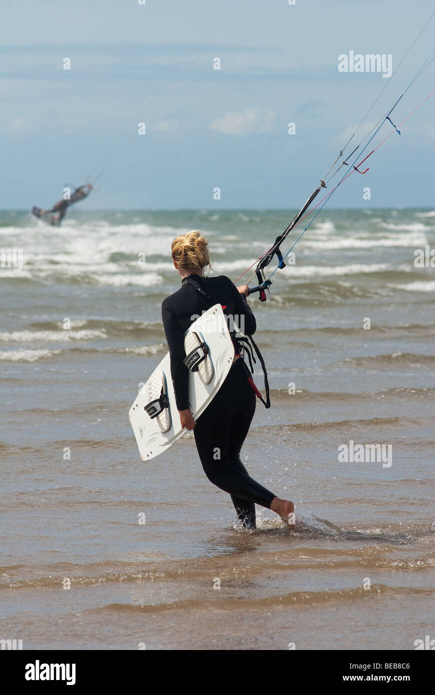 Kitesurfing Girl