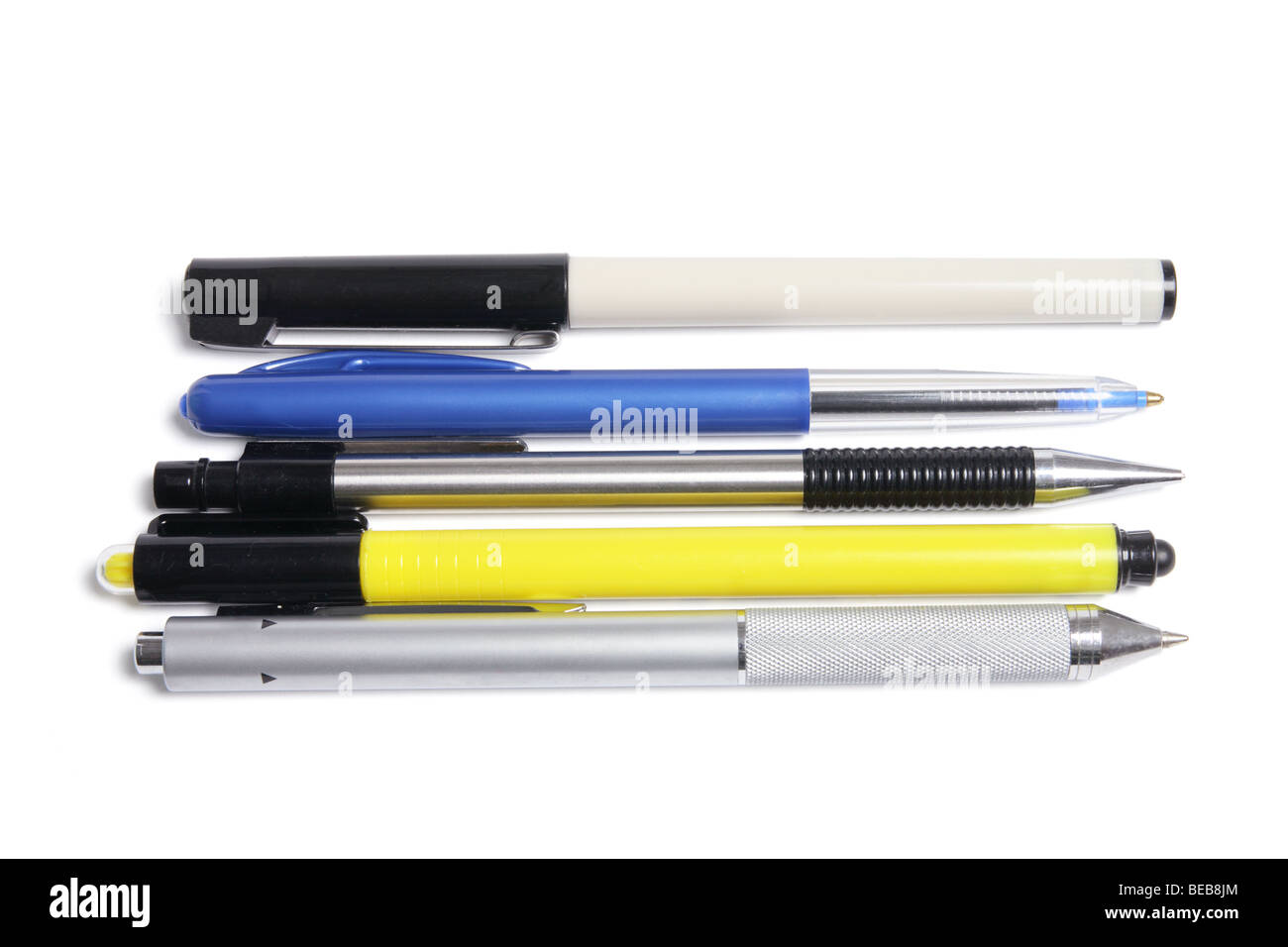 Ballpoint and Marker Pens Stock Photo - Alamy