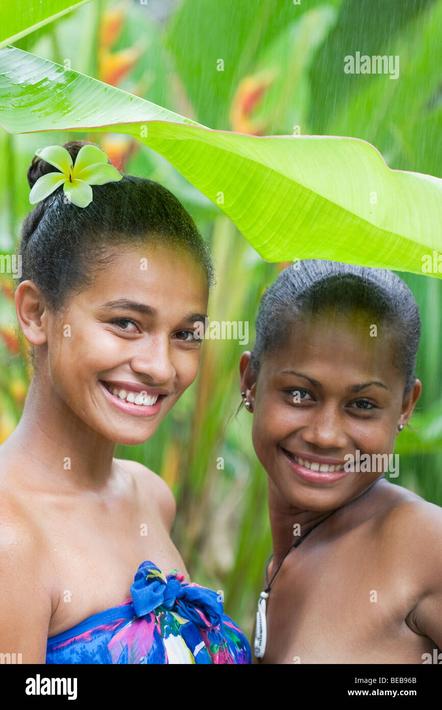 Fijian girls hi-res stock photography and images - Alamy