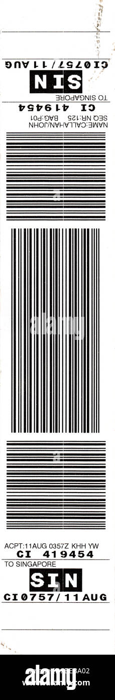 Airline Luggage Tag Hi res Stock Photography And Images Alamy