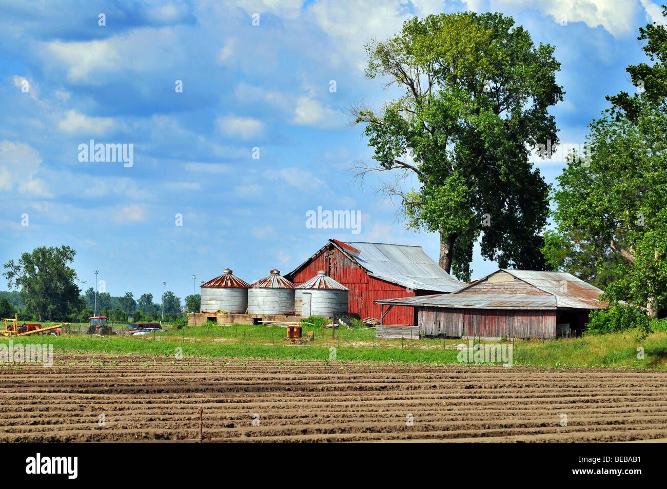 Silos barn farm hi-res stock photography and images - Alamy
