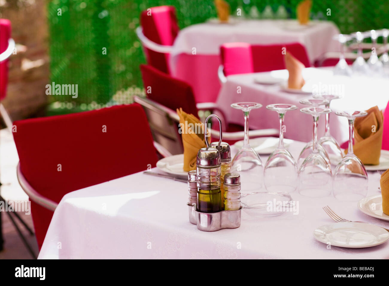 Salt table upside down hi-res stock photography and images - Alamy