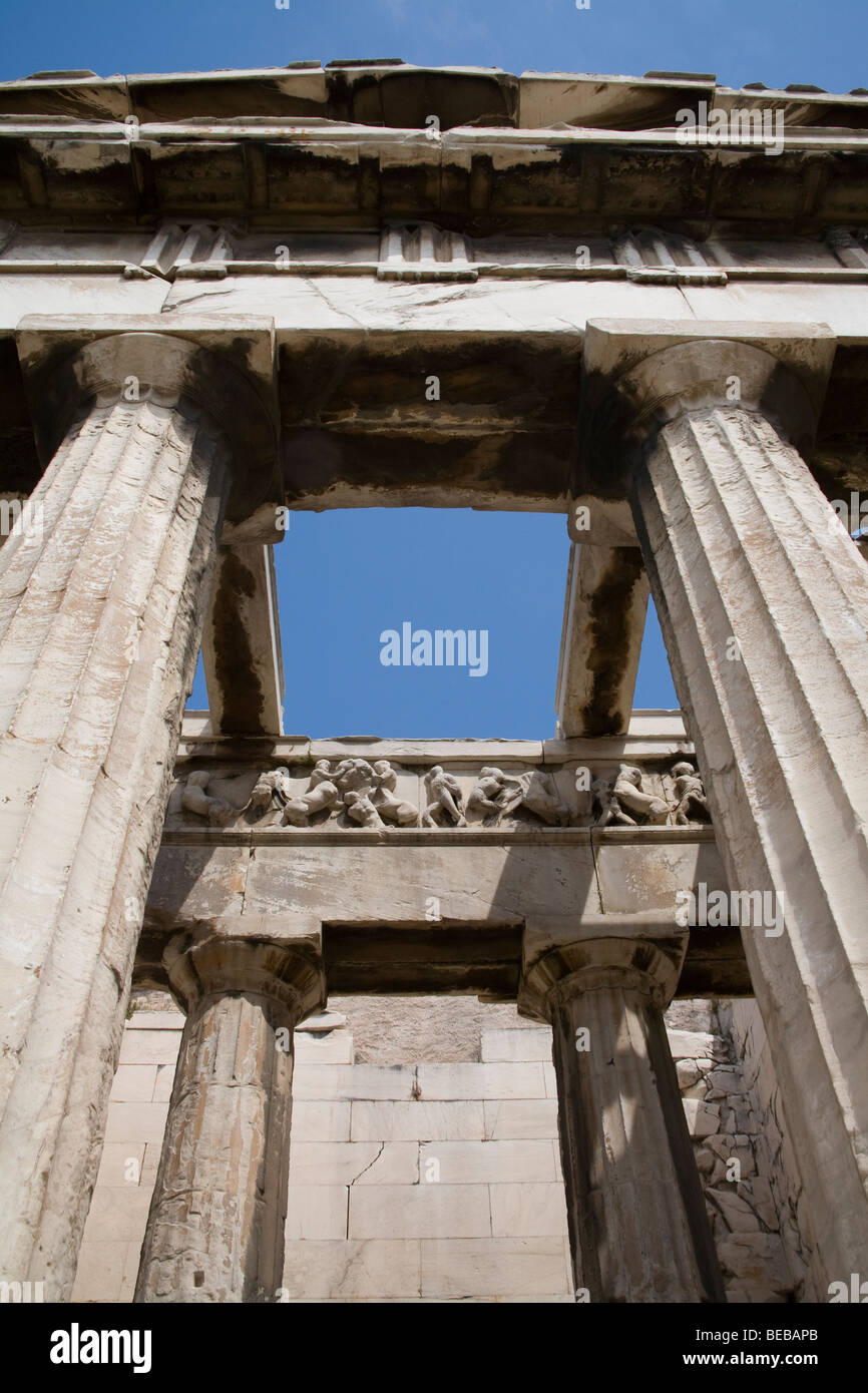 The Temple of Hephaestus and Athena Ergane, in the Agora, Athens ...