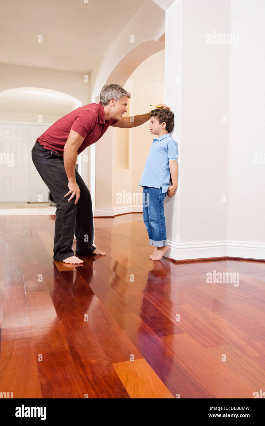 Measure height man hi-res stock photography and images - Alamy