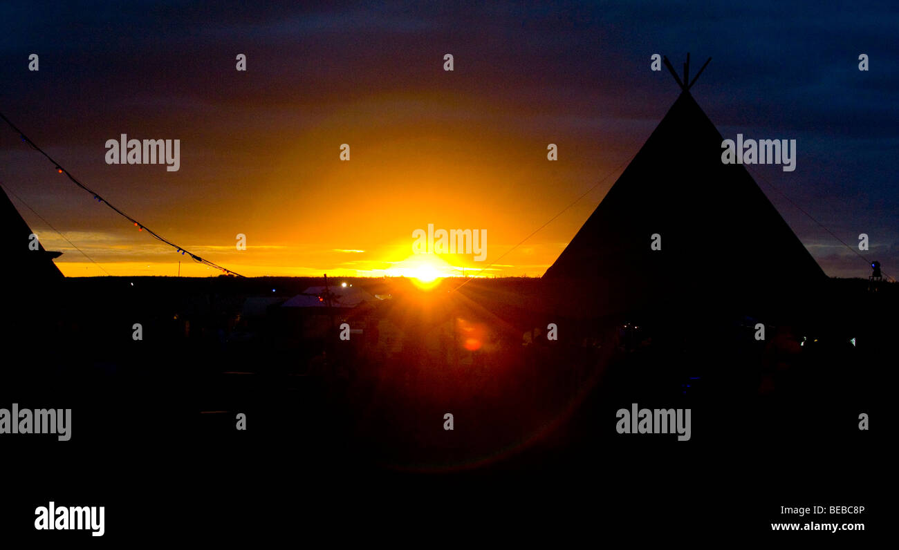 Tipi sunset hi-res stock photography and images - Alamy