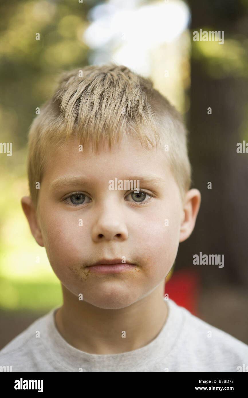 Portrait of a boy Stock Photo - Alamy