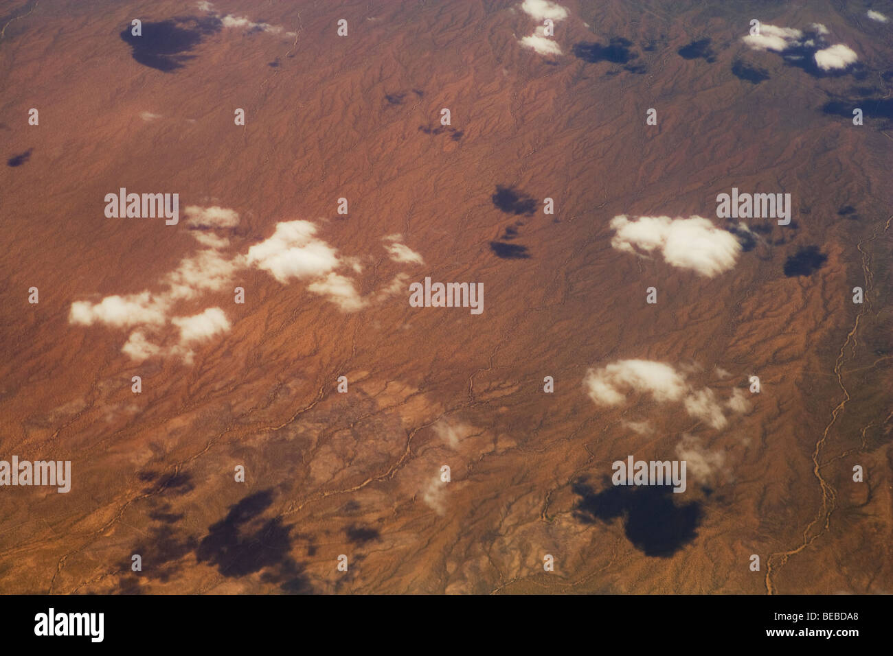 Aerial view of an arid landscape, Arizona, USA Stock Photo - Alamy