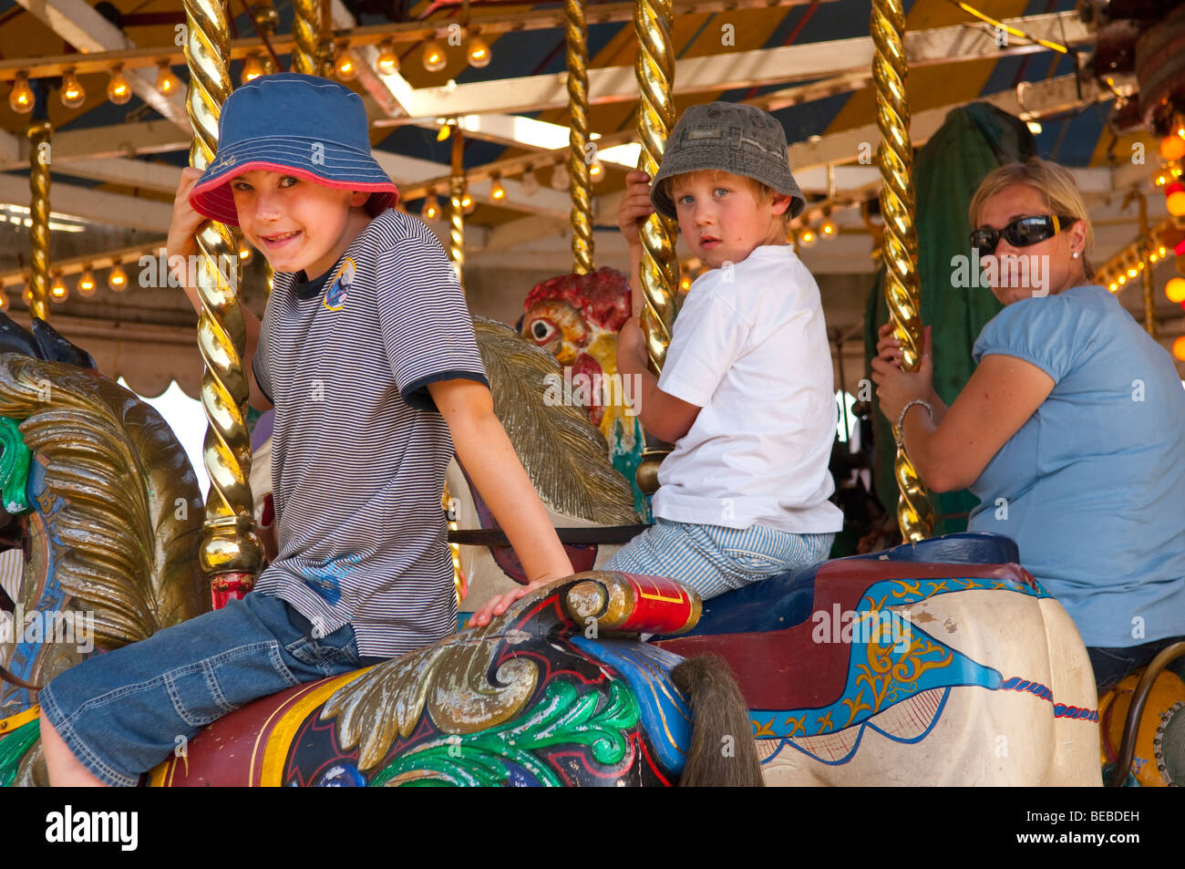 Victorian steam gallopers High Resolution Stock Photography and Images ...