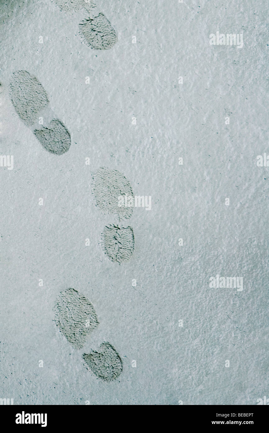 Cement footprints hi-res stock photography and images - Alamy