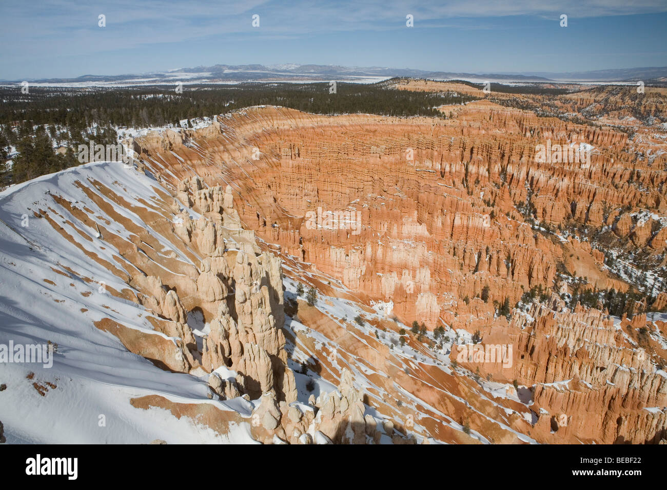 Bryce Canyon in Winter Stock Photo - Alamy