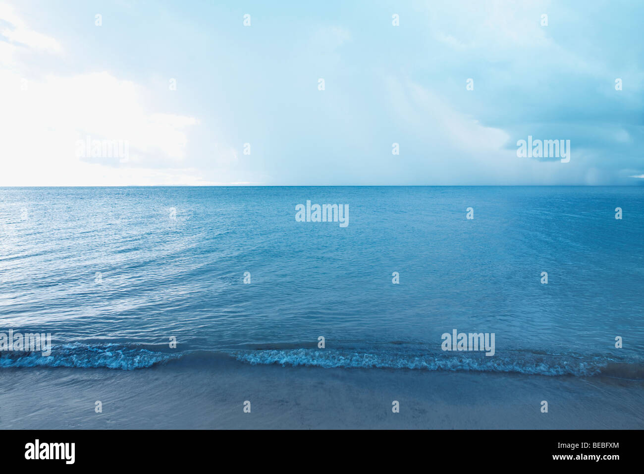 Panoramic view of the sea Stock Photo - Alamy