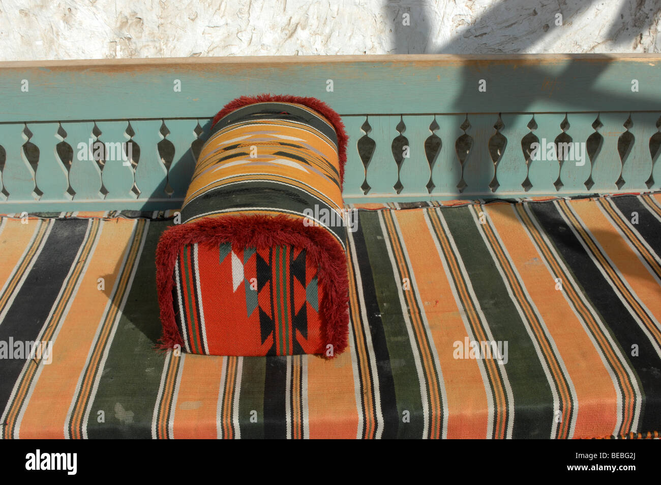 Canvas Stool and Chair Souq Waqif Doha Qatar Stock Photo - Alamy
