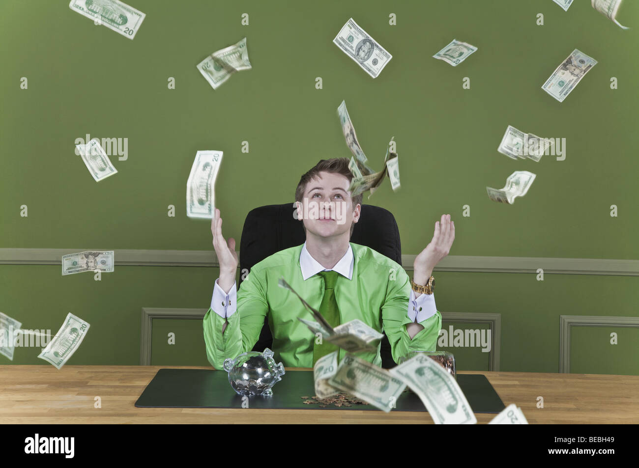 Falling notes white color hi-res stock photography and images - Alamy