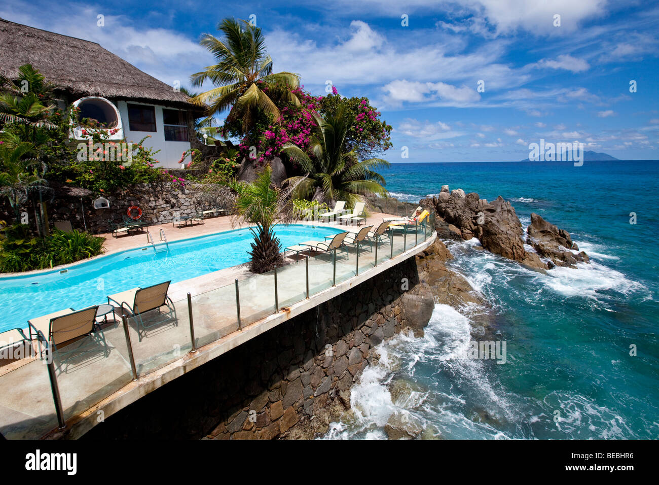 Sunset Beach Resort, Glacis, Mahé Island, Seychelles, Indian Ocean ...