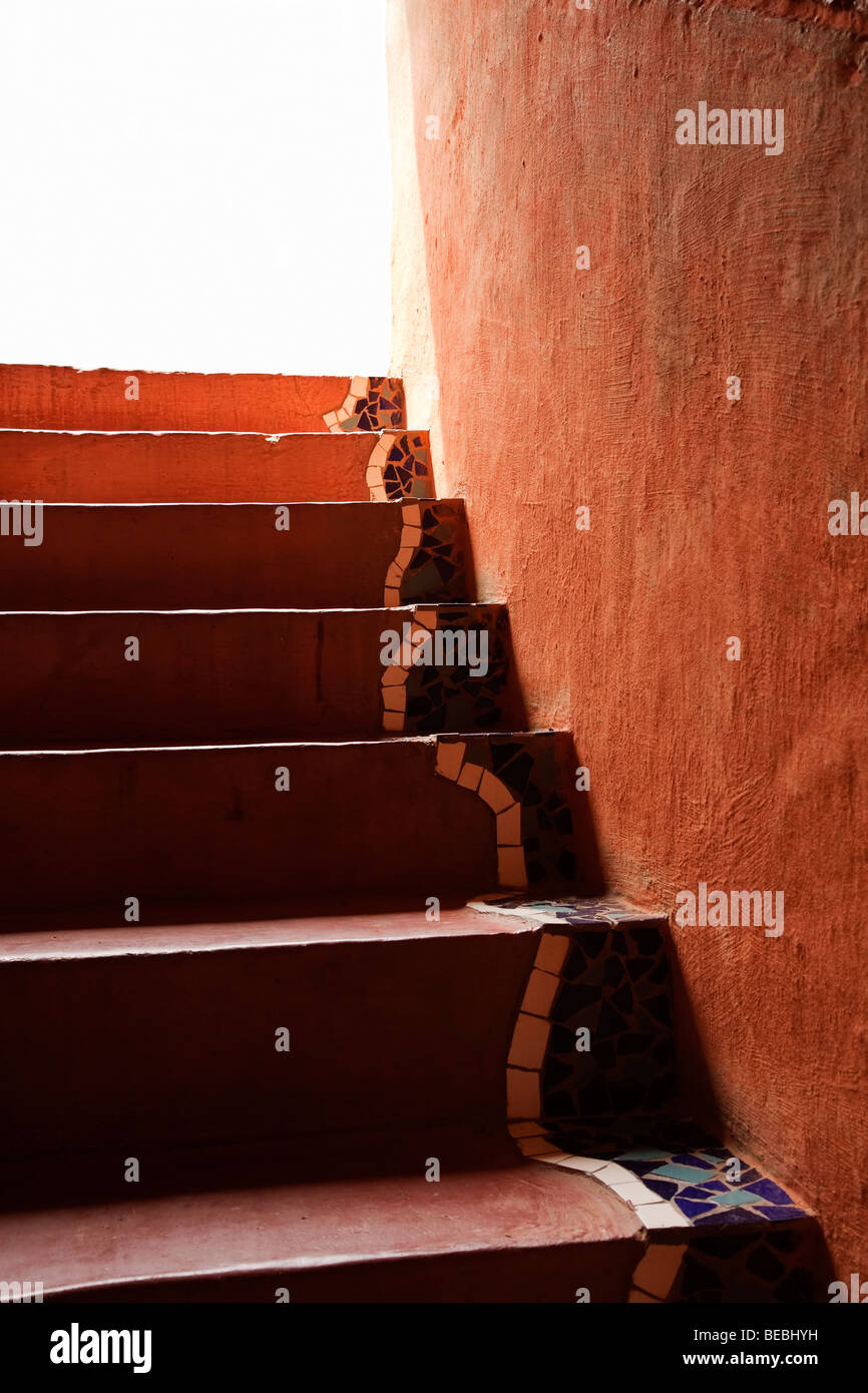 Terracotta steps hi-res stock photography and images - Alamy