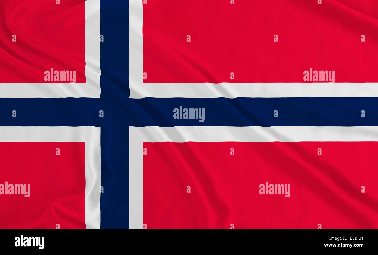 Flag of Norway Stock Photo - Alamy
