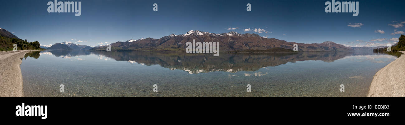 Lake Wakitipu, Kinloch, Southern Otago, South Island, New Zealand Stock ...