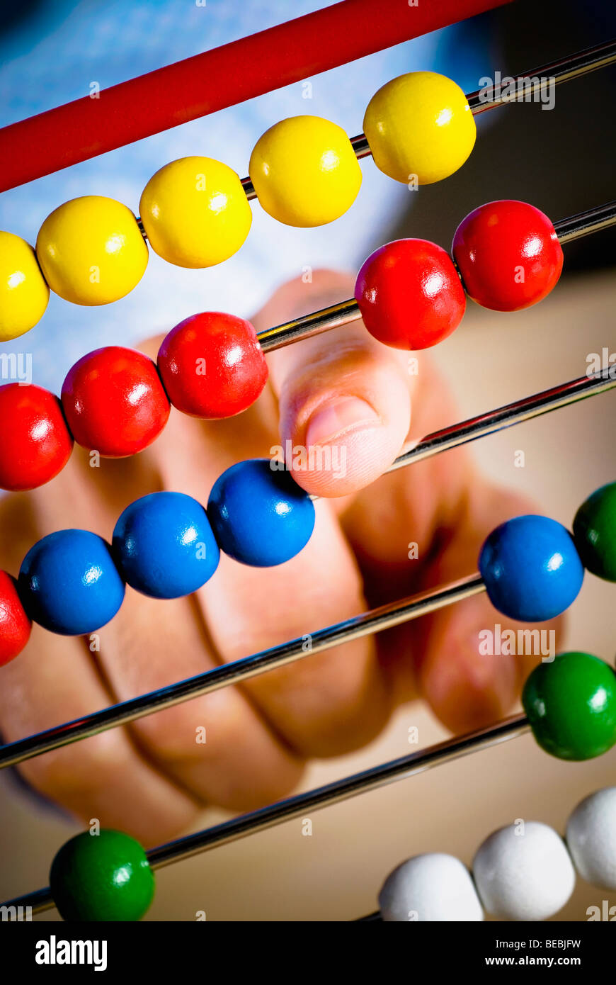 Focus on foreground abacus hi-res stock photography and images - Alamy