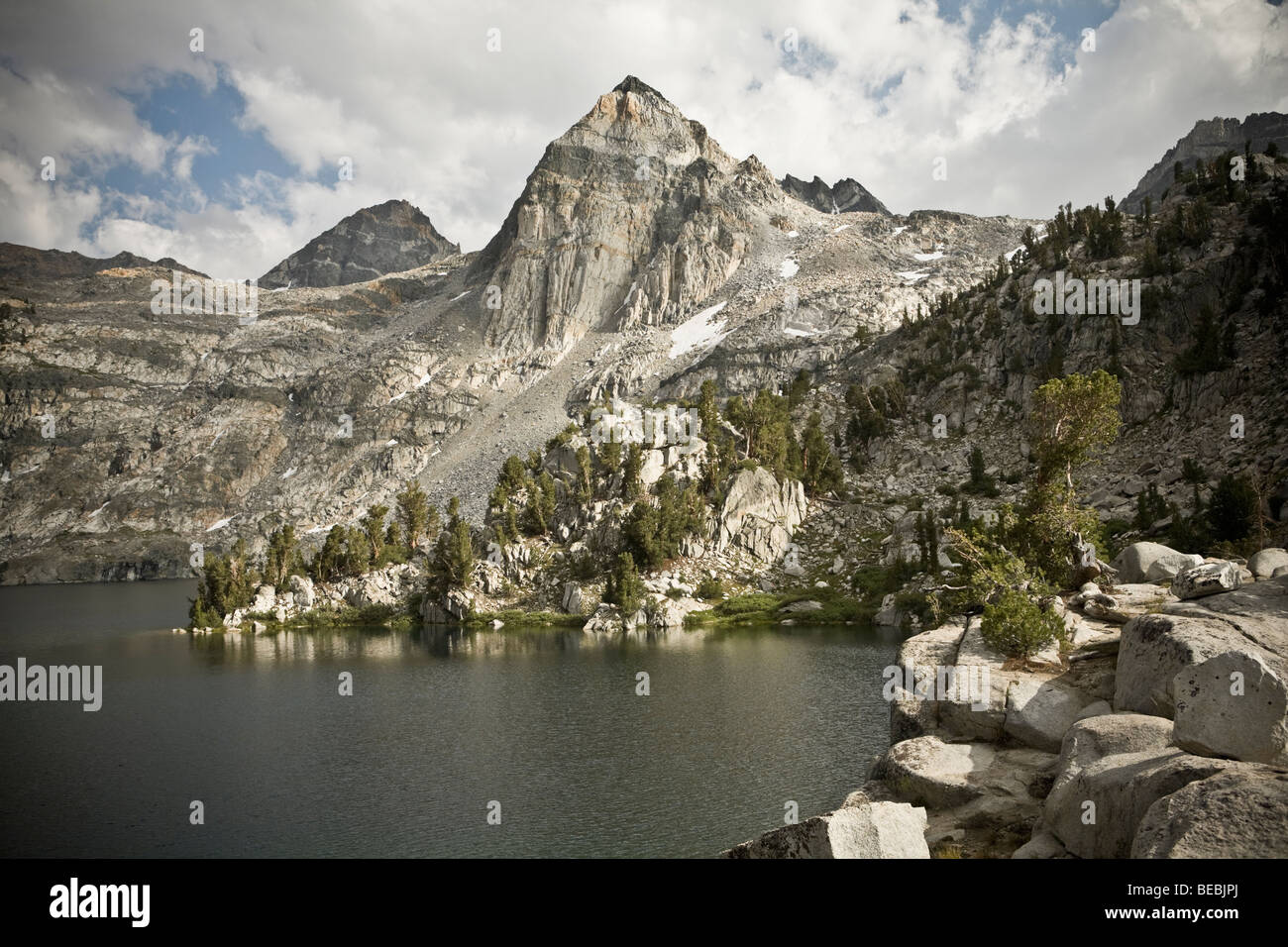 Mountain at the riverside Stock Photo - Alamy