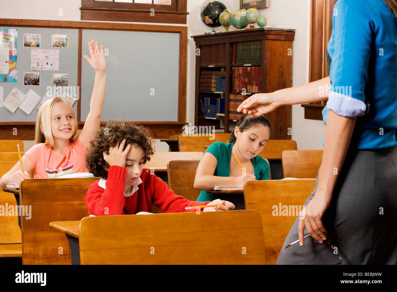 A Teacher In A Classroom