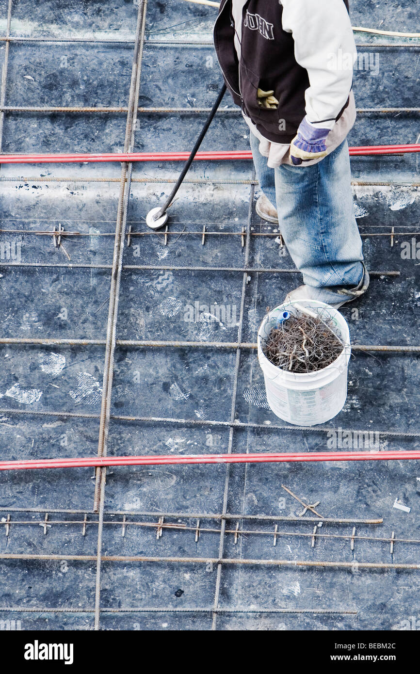 Rod and bucket construction hi-res stock photography and images - Alamy