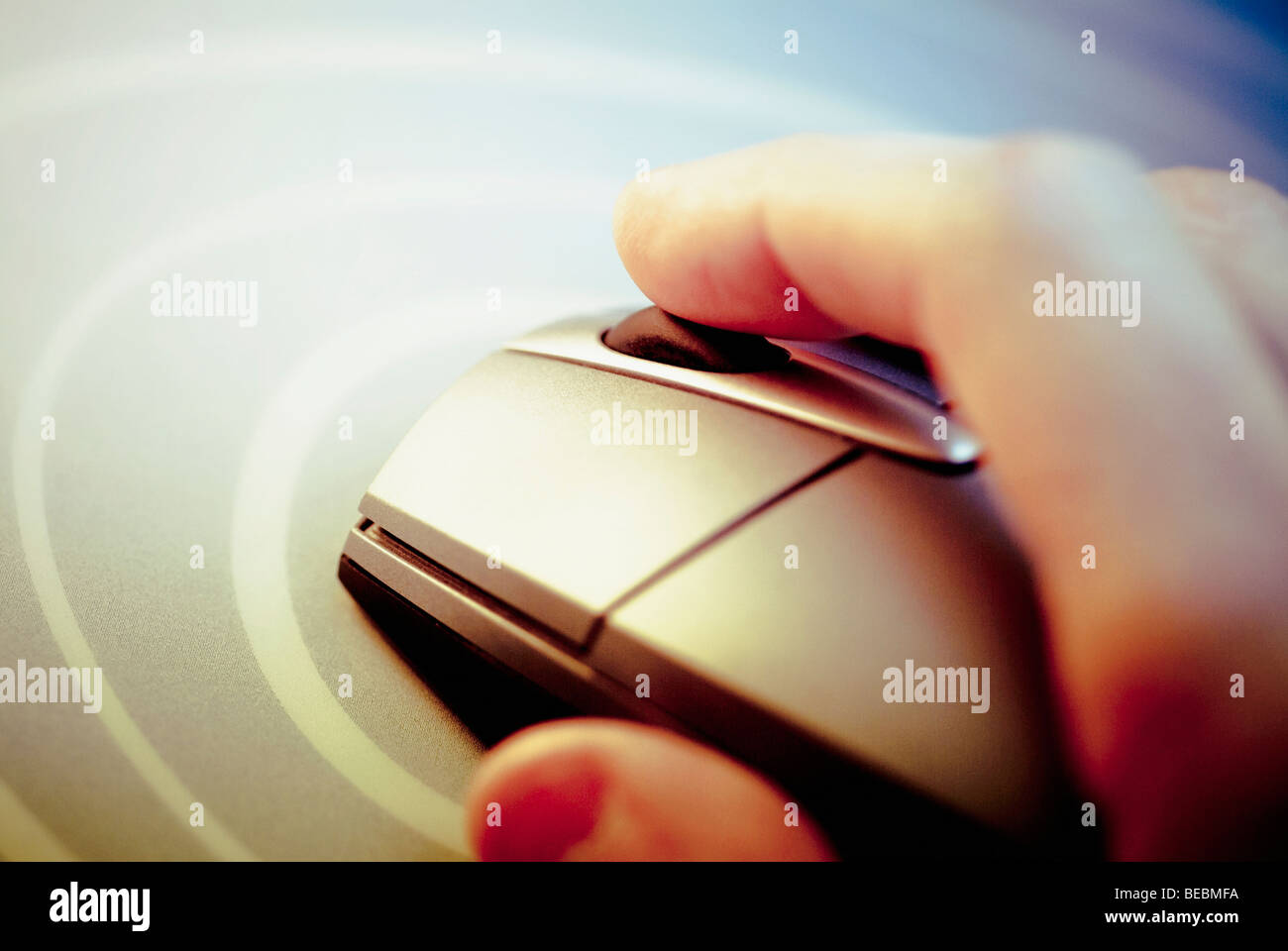 Person operating computer mouse hi-res stock photography and images - Alamy