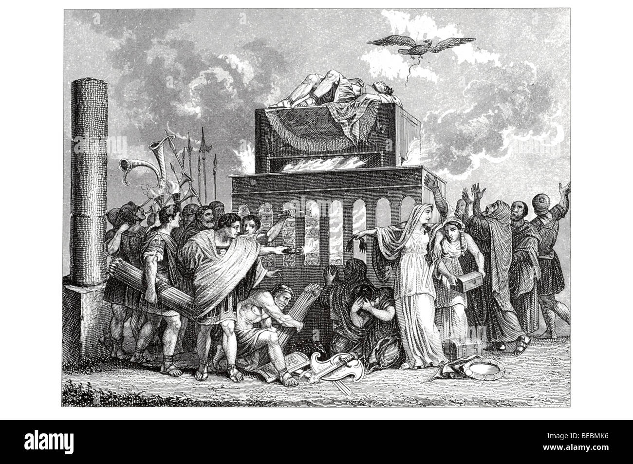 funeral of emperors Stock Photo - Alamy