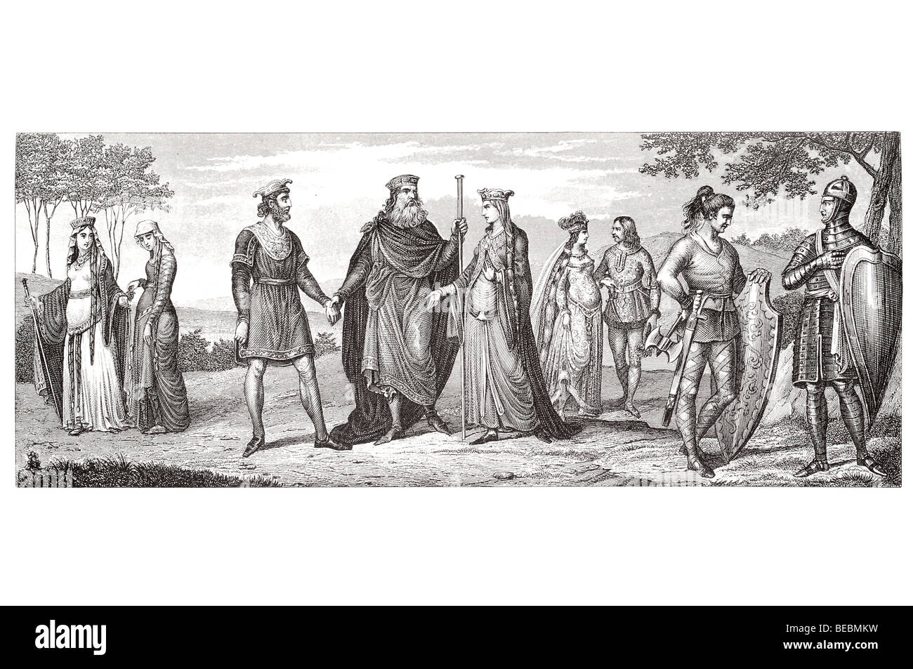 queen clotilda 6th centuary maid of honor frankish king queen prince ...