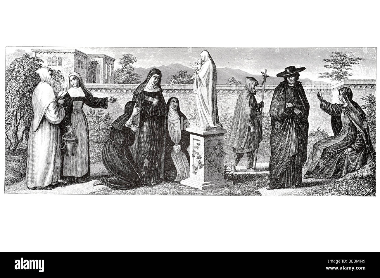 trappist monk poor volunteer monk of flanders sister of charity of st ...