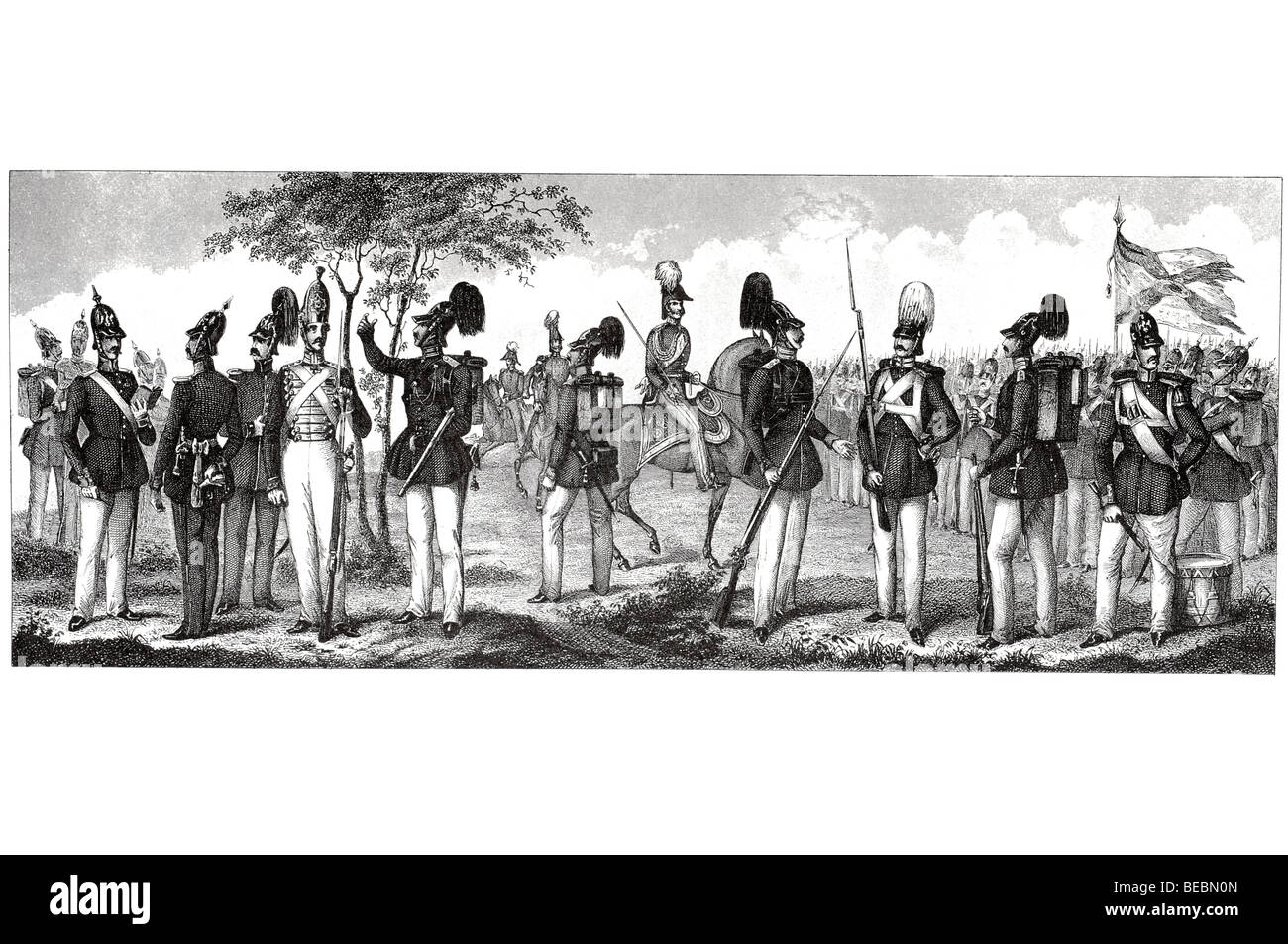 Prussian infantry hi-res stock photography and images - Alamy