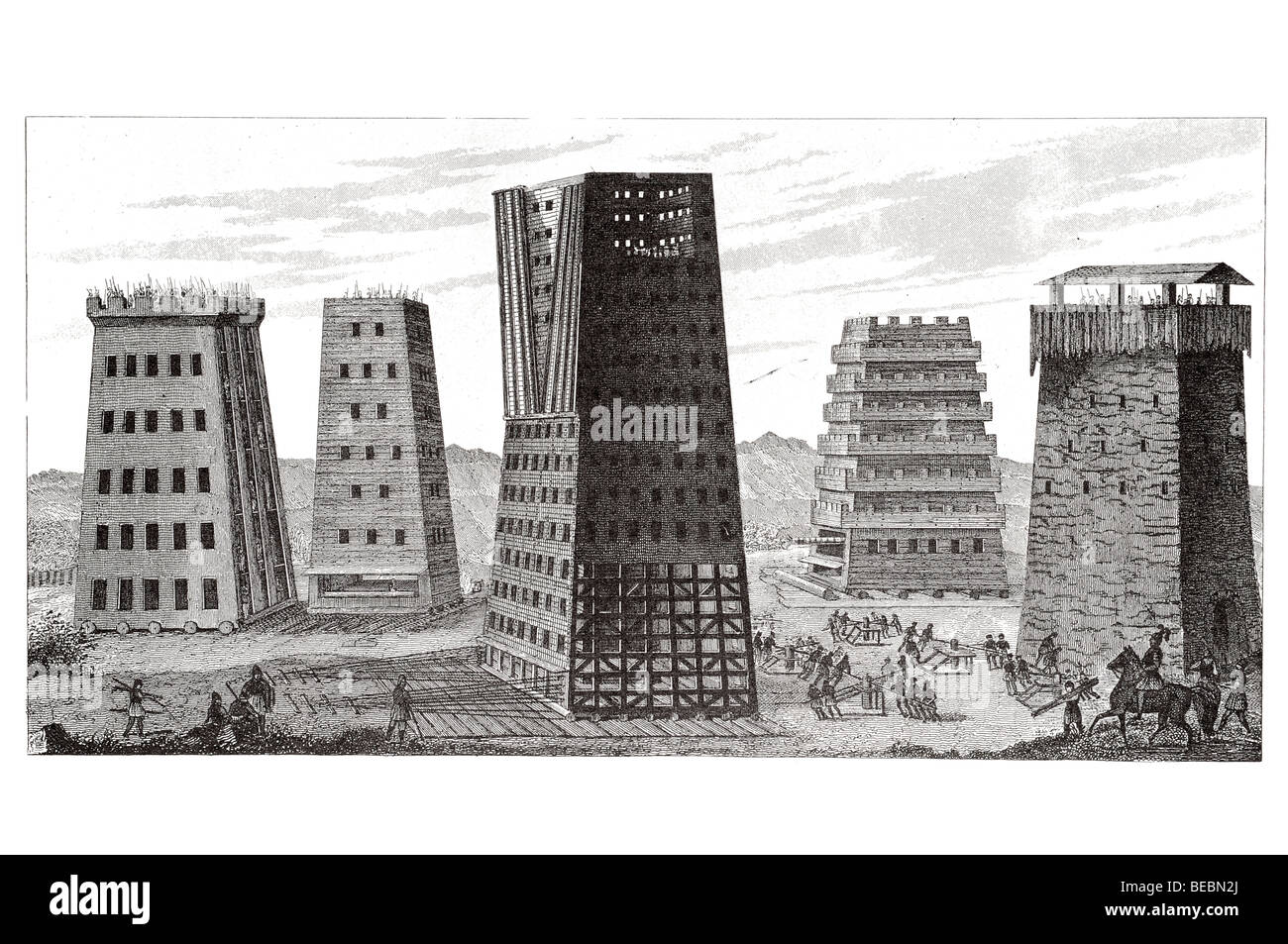 Siege tower hi-res stock photography and images - Alamy