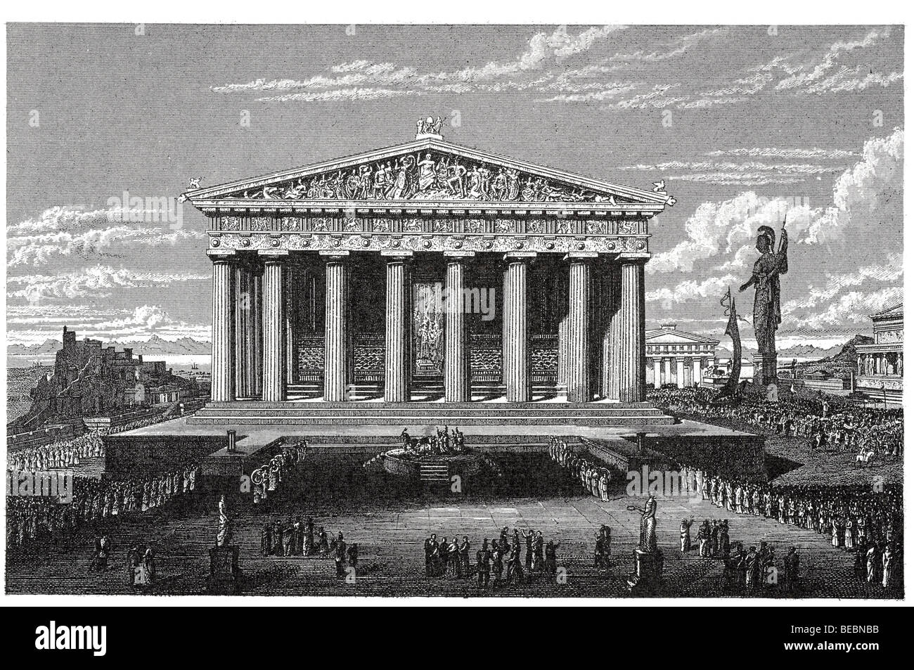 the panathanean festival at athens Stock Photo - Alamy