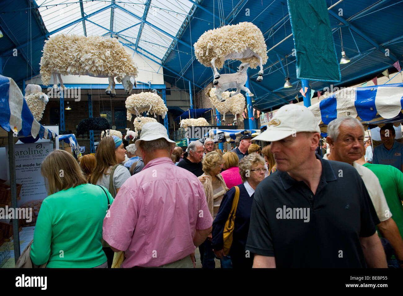 Flock textile sheep hanging from hi-res stock photography and images ...
