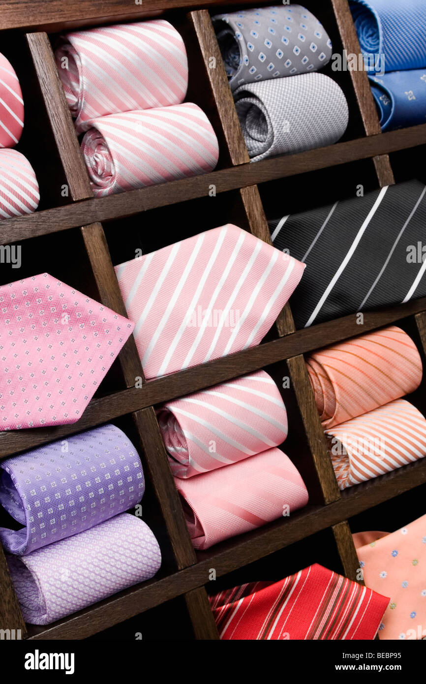 Variety ties hi-res stock photography and images - Alamy