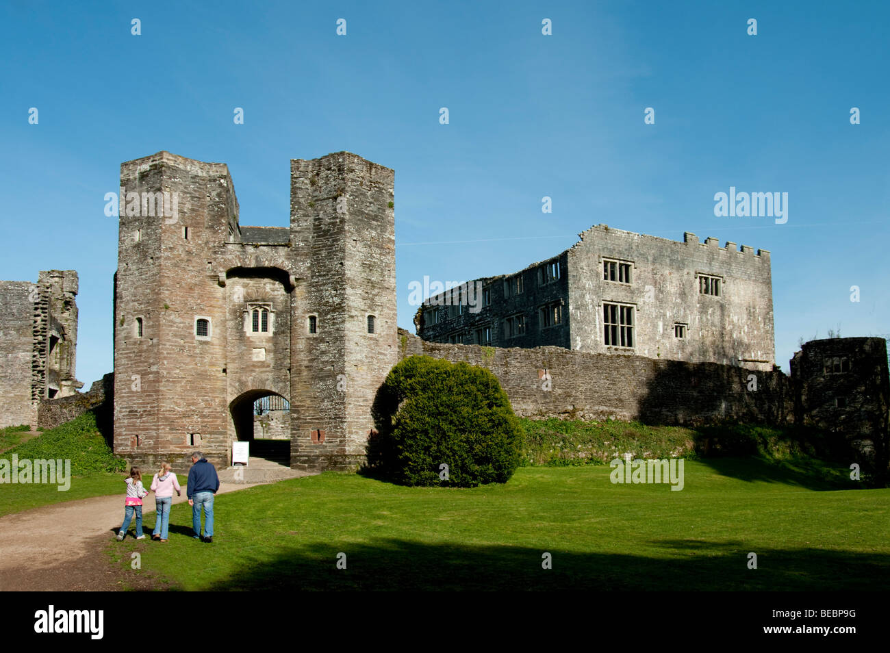 europe, uk, england, devon, berry pomeroy castle Stock Photo - Alamy