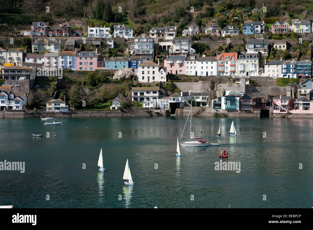 europe, uk, england, devon, Dartmouth harbour Stock Photo - Alamy