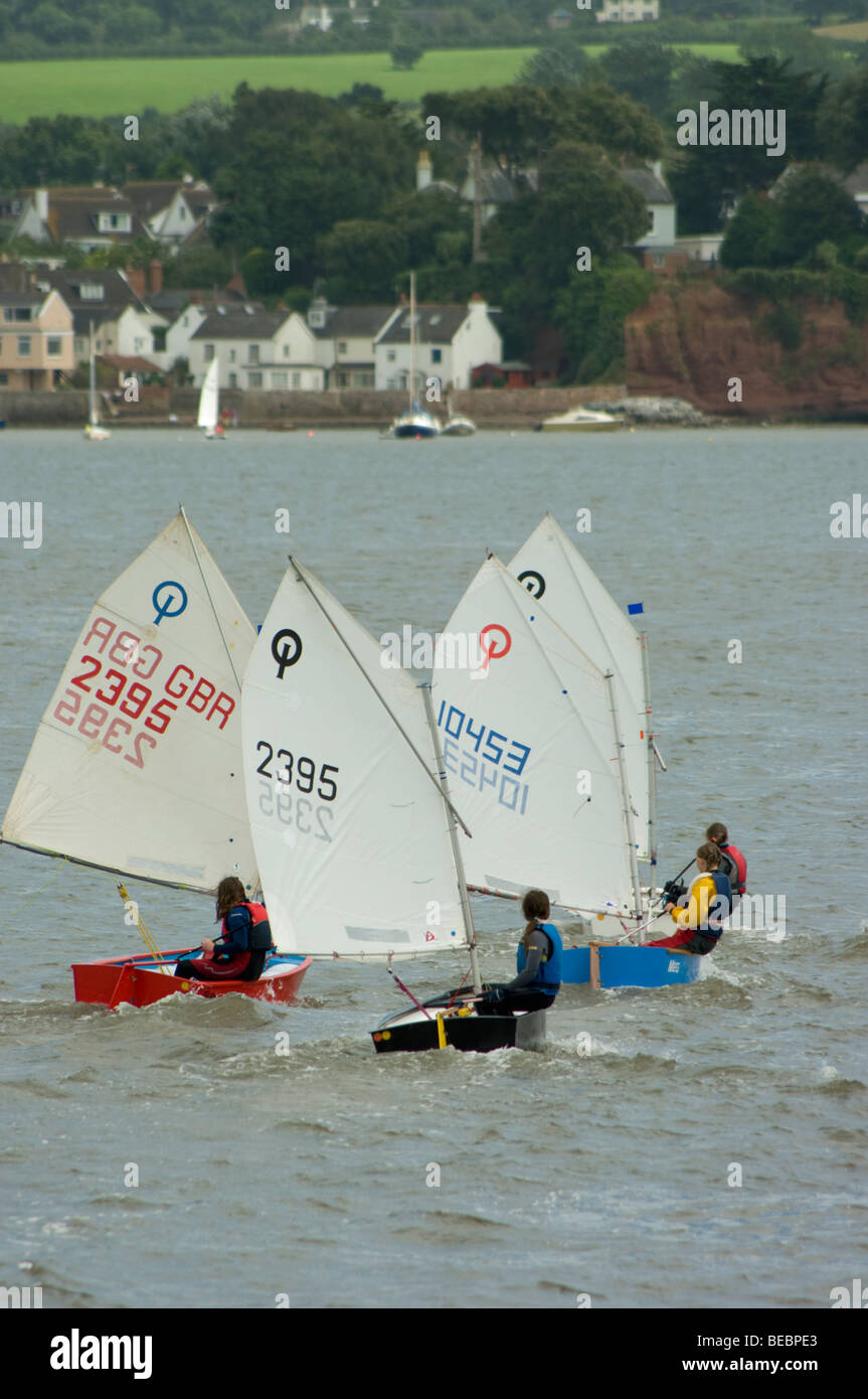 europe, uk, england, devon, Exe estuary sailing Stock Photo - Alamy