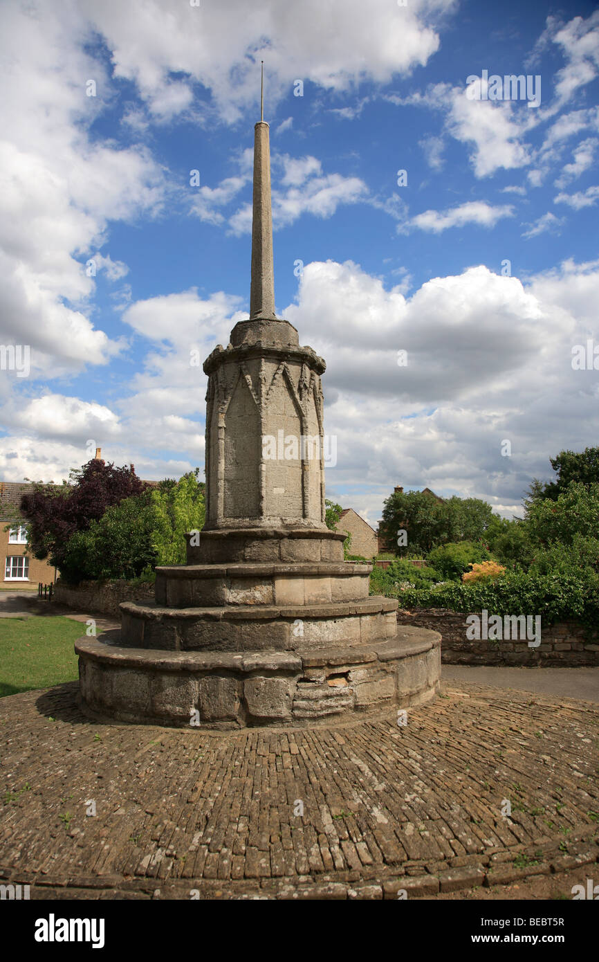 Stone Built Buttercross Helpston Village Green Cambridgeshire County ...
