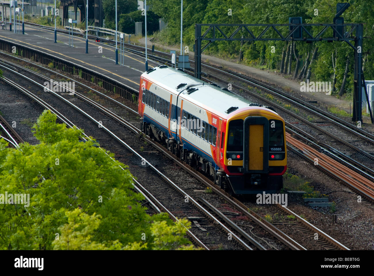 train exterior uk, london 2009 Stock Photo - Alamy