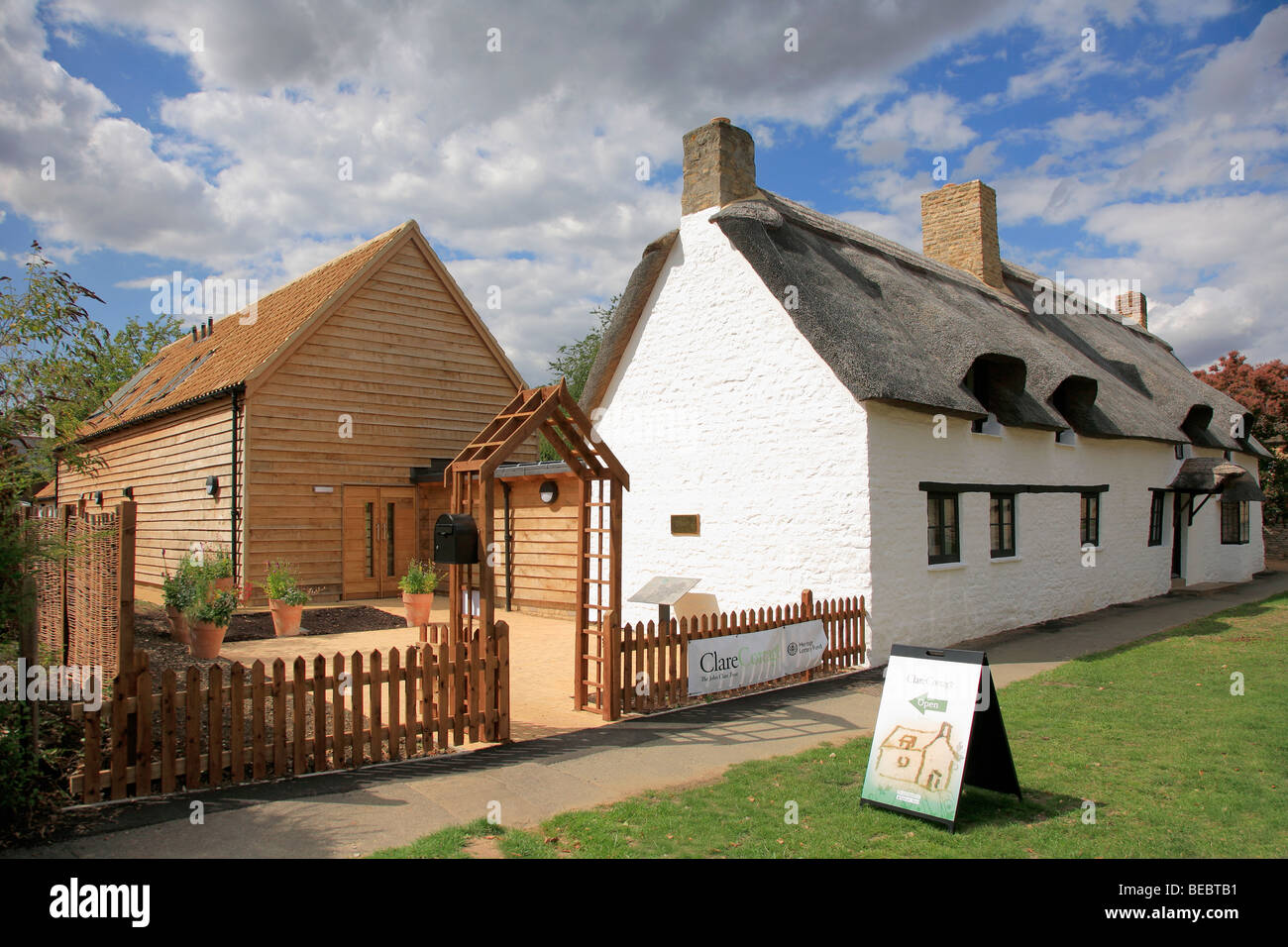 John clare cottage hi-res stock photography and images - Alamy
