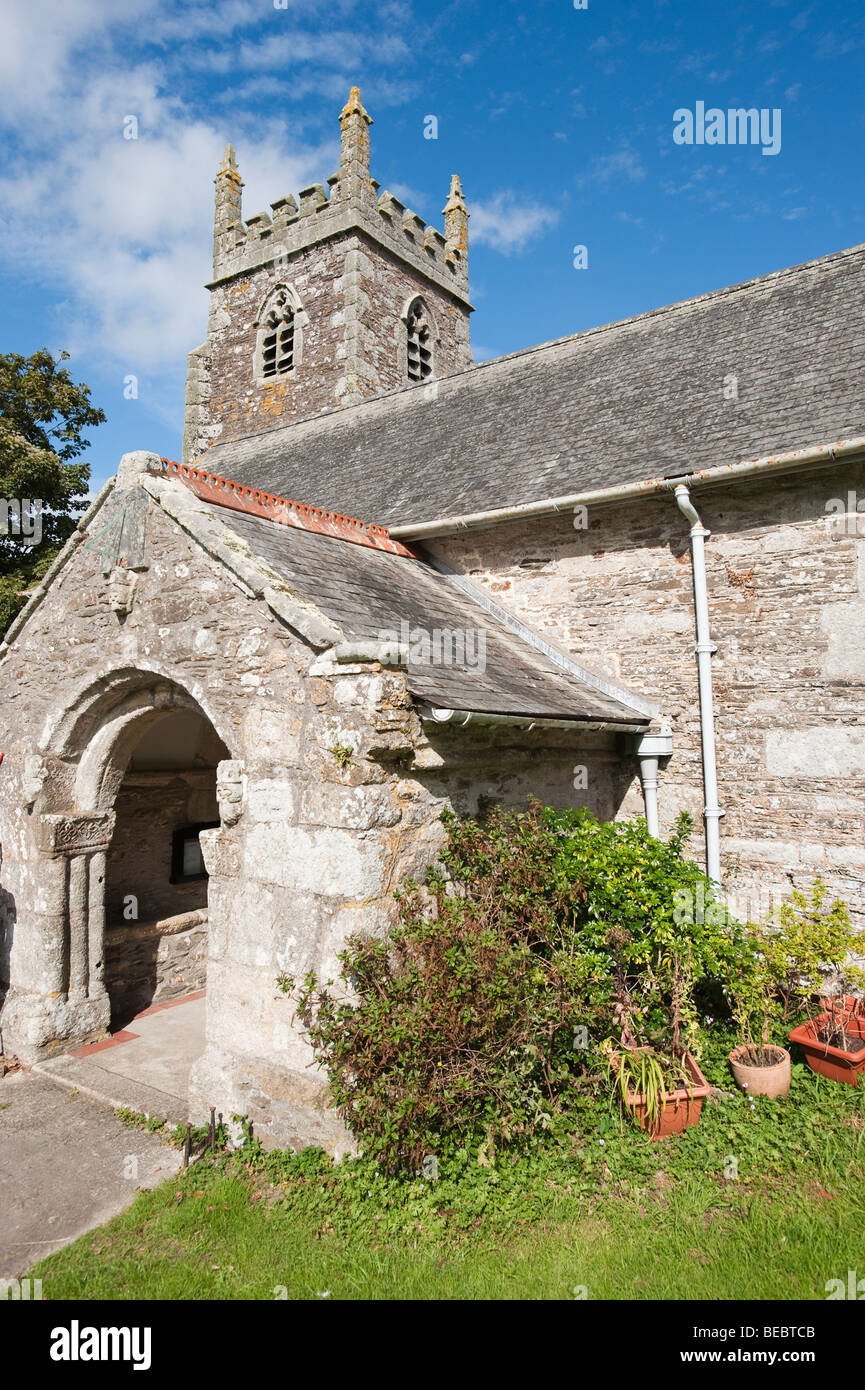 Tregony Church, Cornwall Stock Photo - Alamy